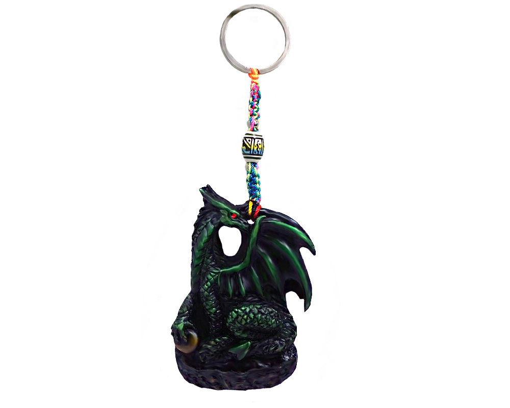 Dragon Keychain - Mia Jewel Shop - Fantasy Fan Art Accessories