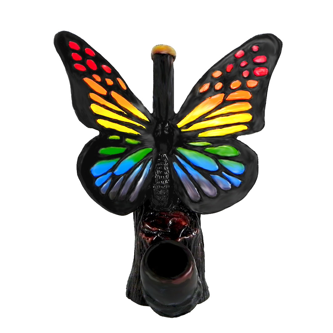 Butterfly Smoking Hand Pipe - Gypsy Daze Smokes - Head Shop